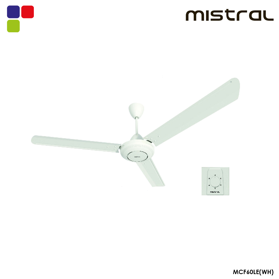 White Ceiling Fan With Uplight And Downlight Ceiling