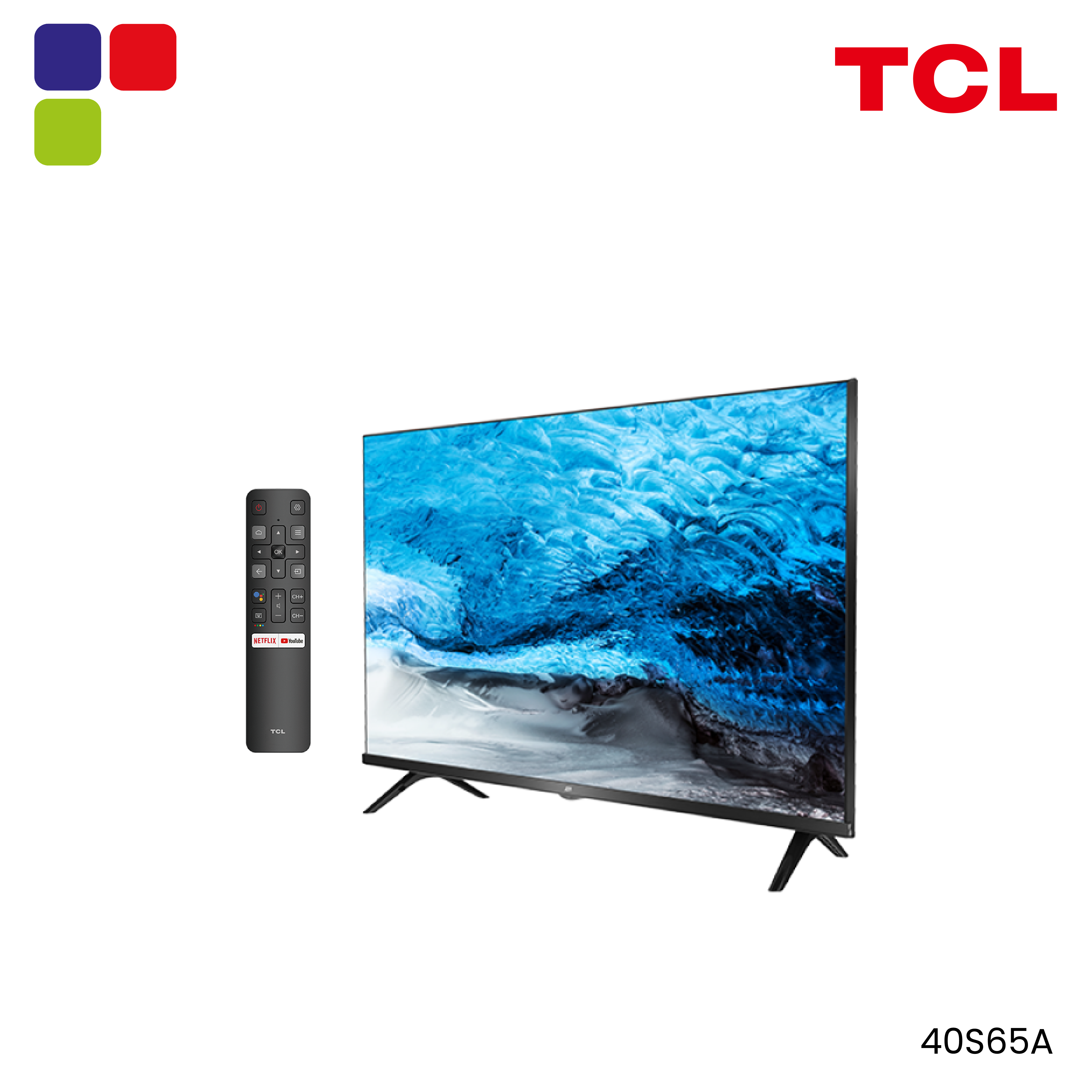 TCL LED 40″ TV ANDROID AI SMART 40S65A – Kemudi Timur