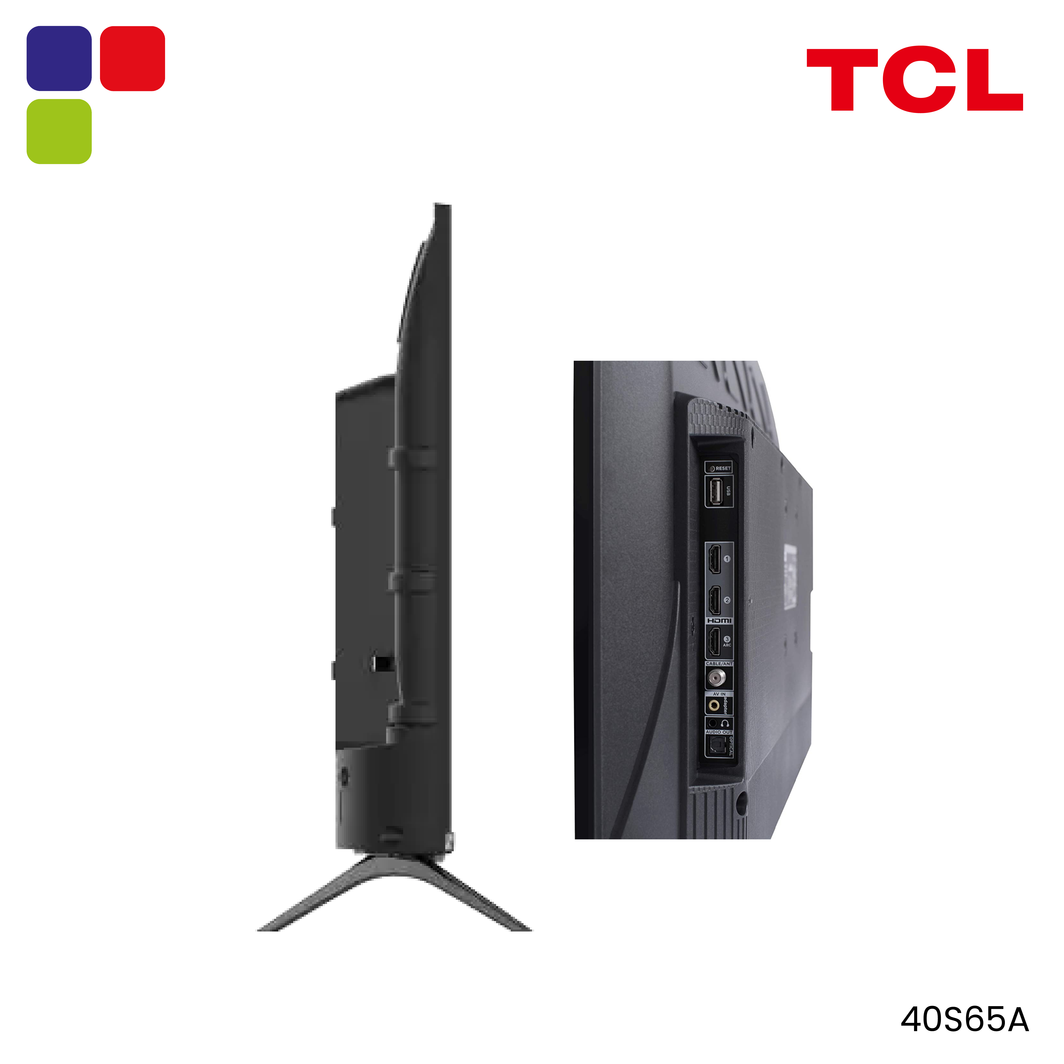 TCL LED 40″ TV ANDROID AI SMART 40S65A – Kemudi Timur