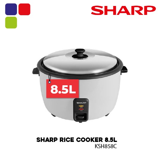 SHARP RICE COOKER 8.5L – KSH858C – Kemudi Timur